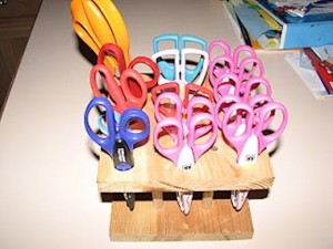 Creative scissor storage solutions – Judy Nolan