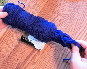 What’s the correct way to pull yarn from a skein? – Judy Nolan