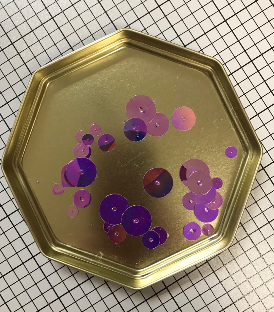 An Experiment with Handmade Sequins – Judy Nolan